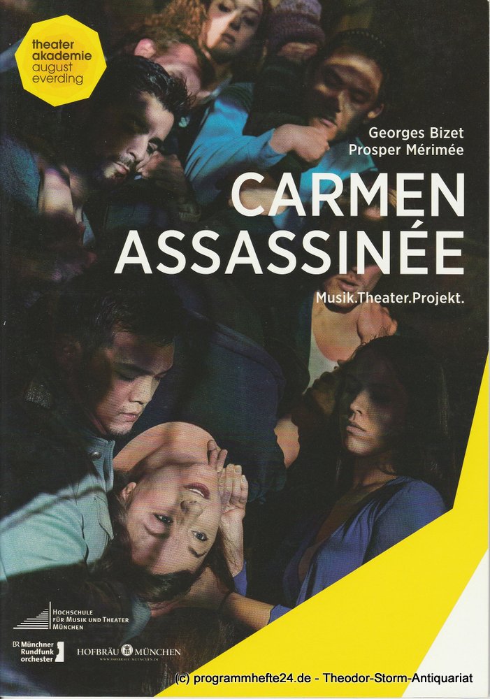 Programmheft Carmen Assassinee. Musik. Theater. Projekt. Premiere 18. Februar 2016 im ...
