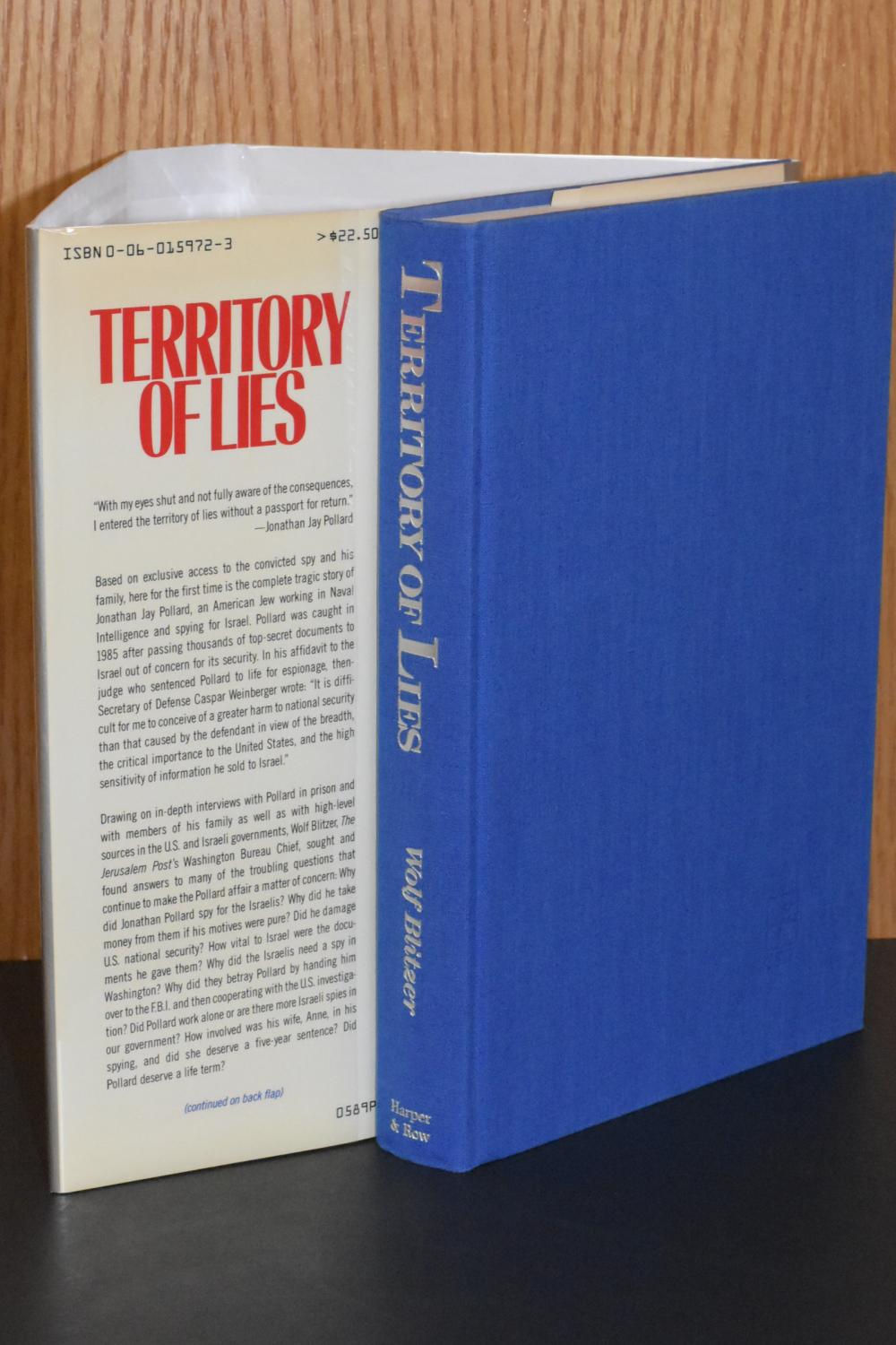 Territory of Lies: The Exclusive Story of Jonathan Jay Pollard : The ...