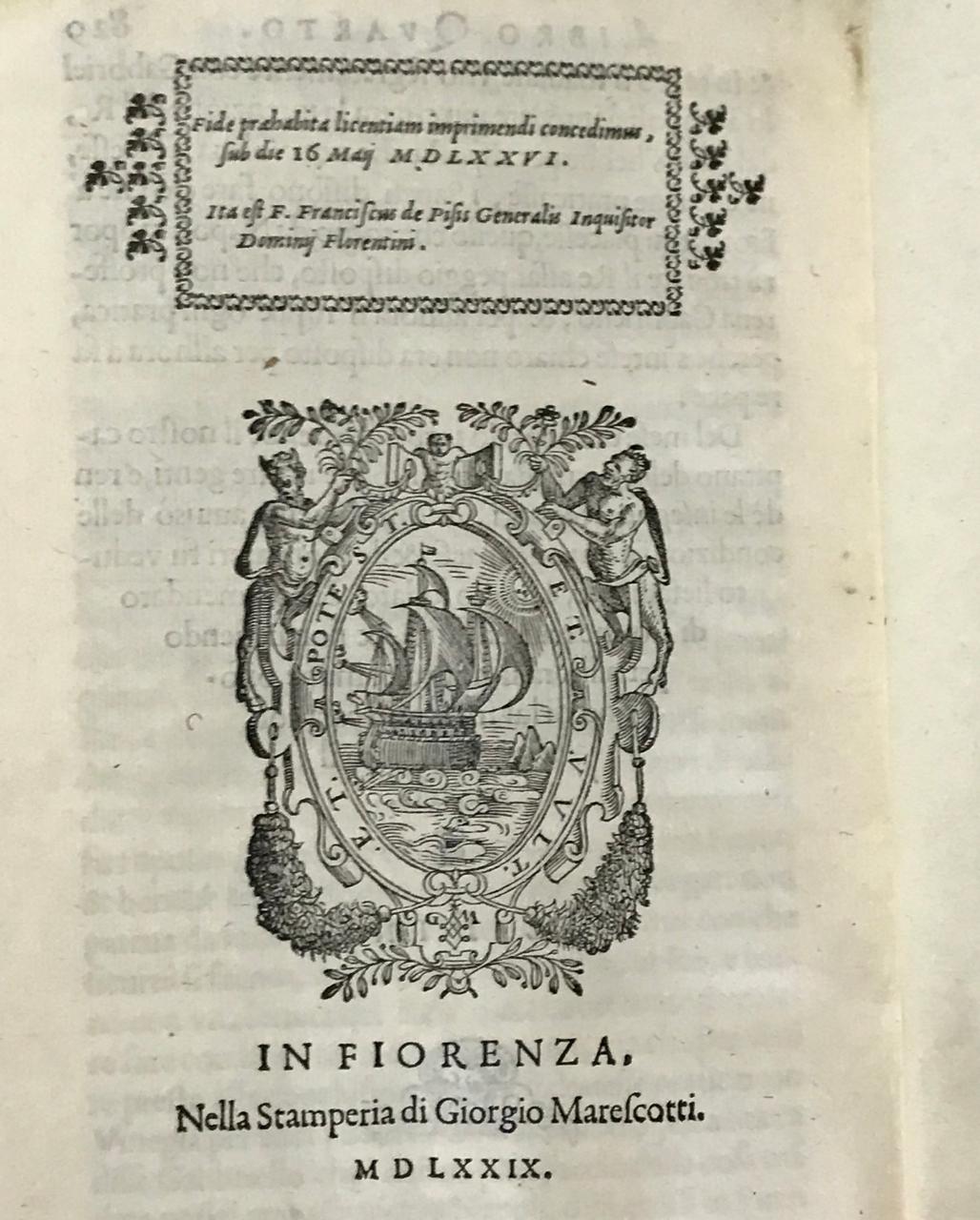 Storie della citta di Firenze dal 1410 al 1460…. Books 1-4. [Stories of ...