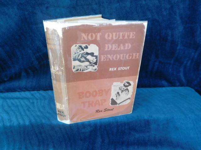 Not Quite Dead Enough / Booby Trap by Stout, Rex: Very Good Hardcover ...