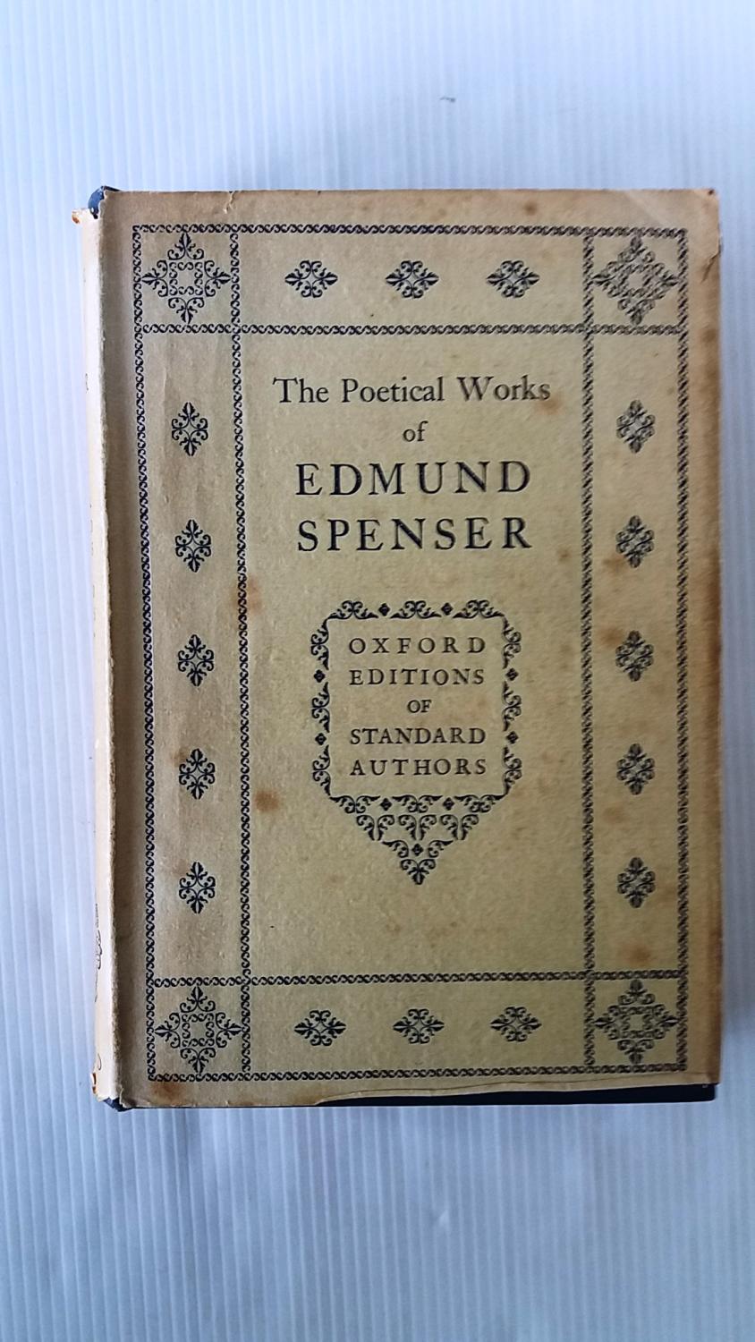 The Poetical Works of Edmund Spenser [ The Oxford Editions of Standard ...