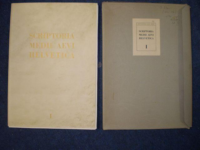 Scriptoria medii aevi Helvetica. Denkmäler schweizerischer Schreibkunst des Mittelalters von ...