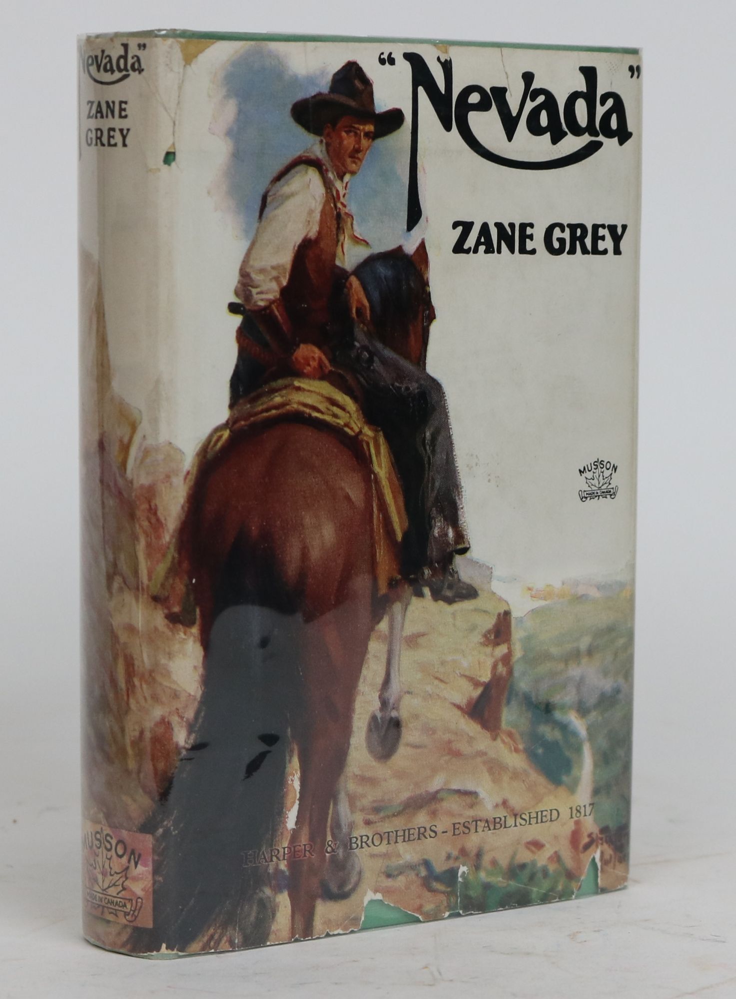 Nevada by Grey, Zane [1872-1939]: Very Good Hardcover (1928) First ...