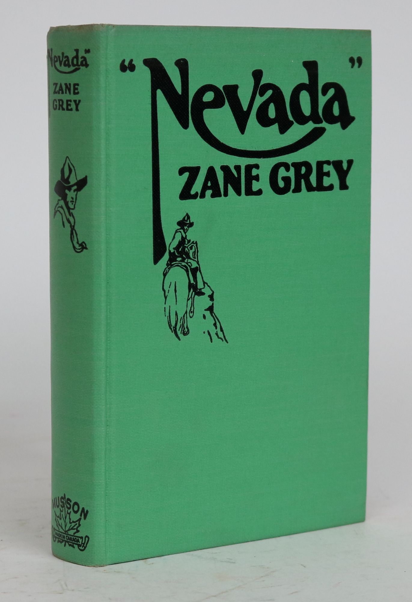 Nevada by Grey, Zane [1872-1939]: Very Good Hardcover (1928) First ...