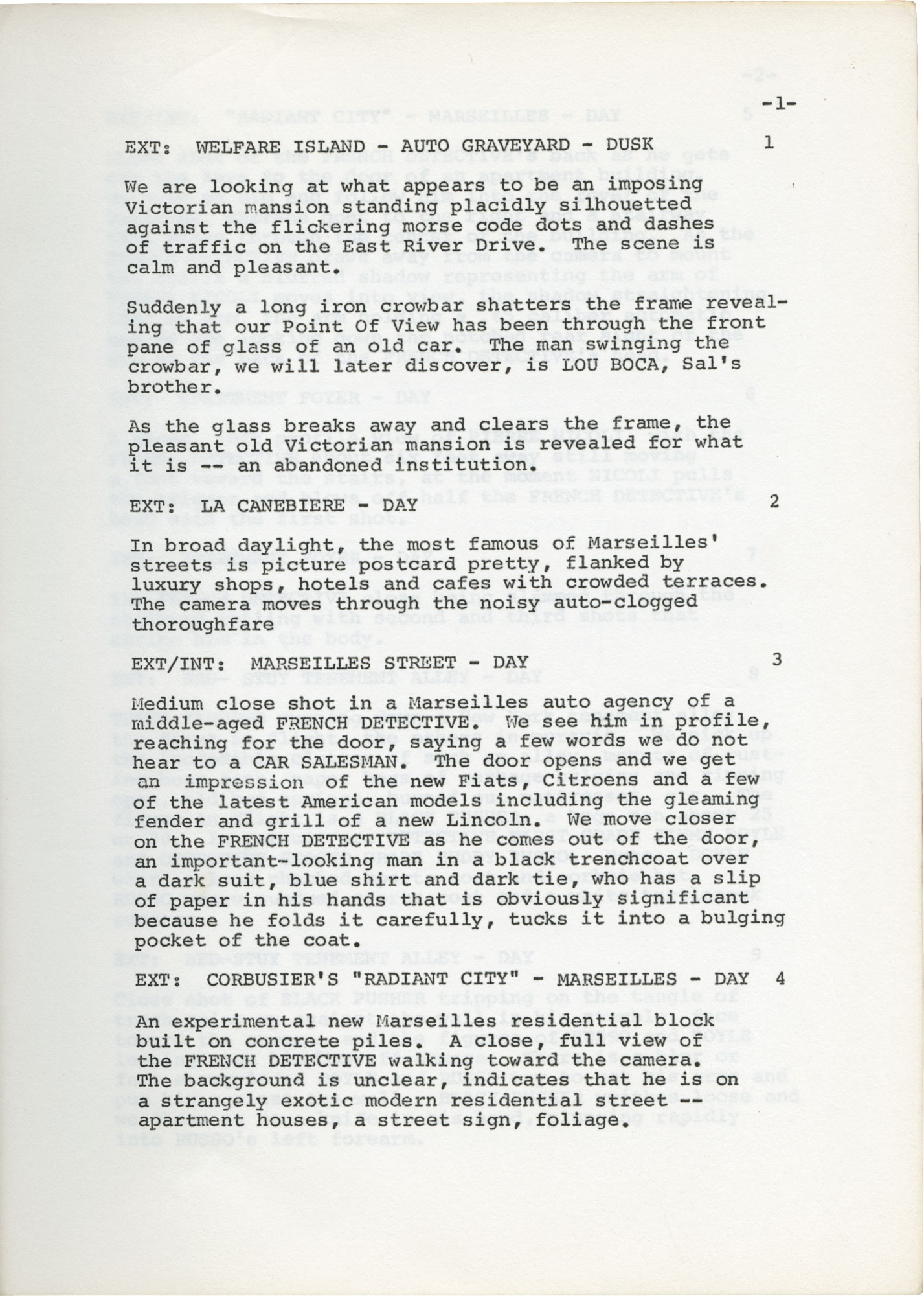 The French Connection (Original screenplay for the 1971 film) by ...