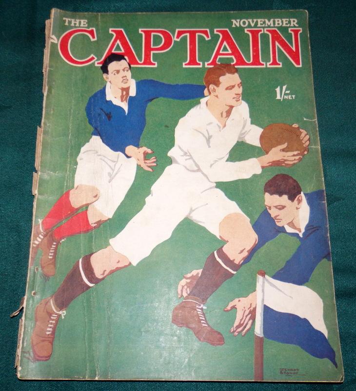 The Captain. November 1923 (Monthly issue in wrappers) by Gunby Hadath ...