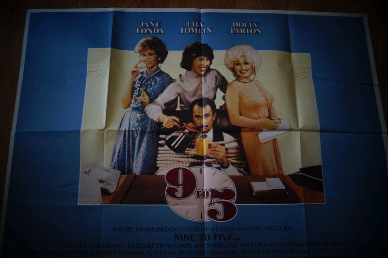 Quad Movie Poster: Nine to Five By Colin Higgins. Starring Dabney ...