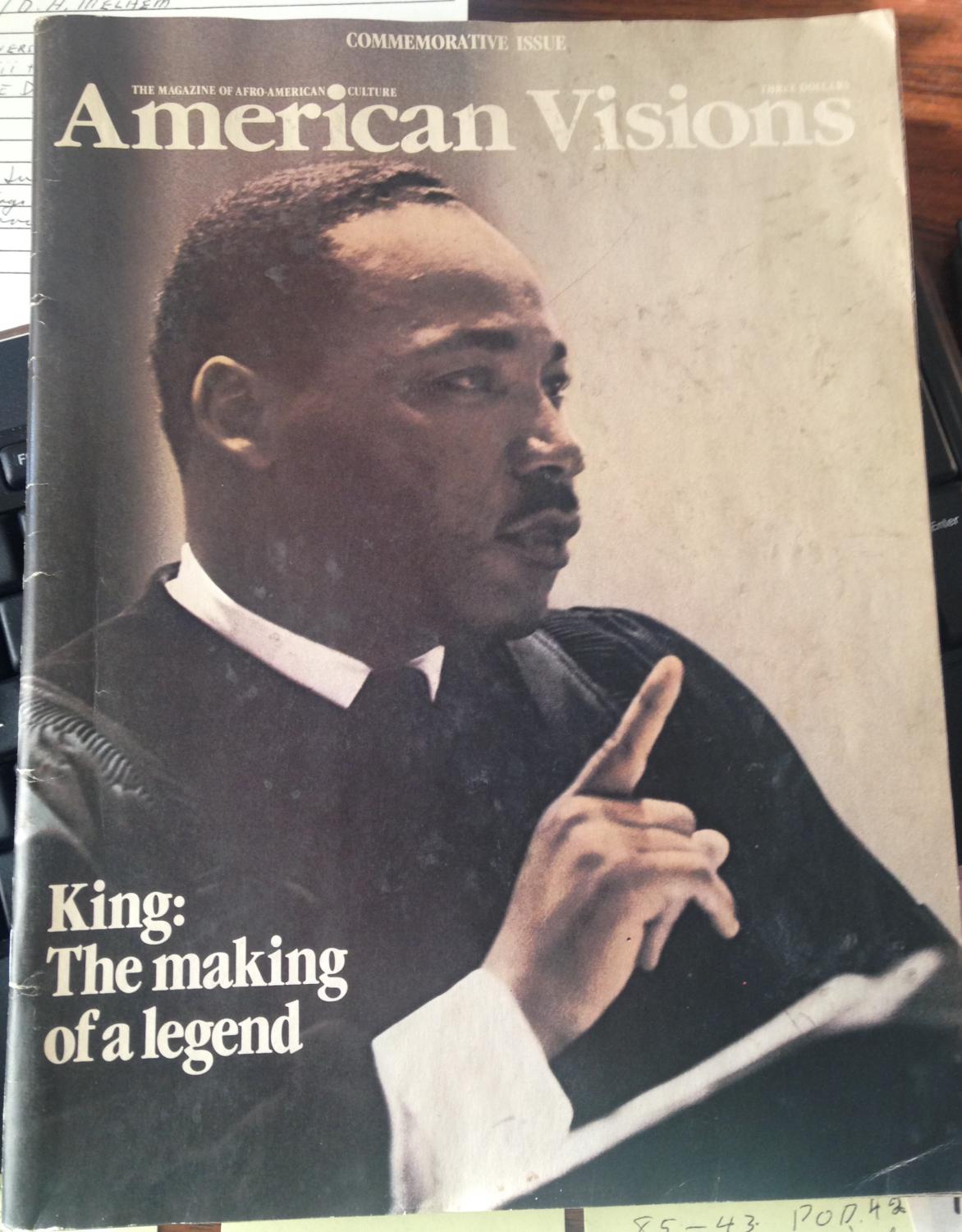 AMERICAN VISIONS - THE MAGAZINE OF AFRO-AMERICAN CULTURE: VOLUME 1 ...