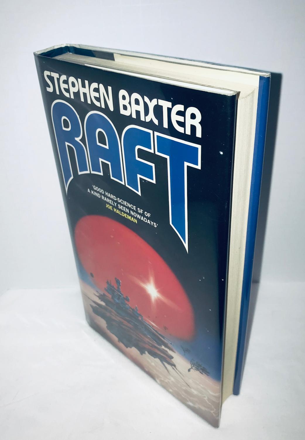 Raft by Stephen Baxter: Near Fine Hardcover (1991) 1st Edition ...