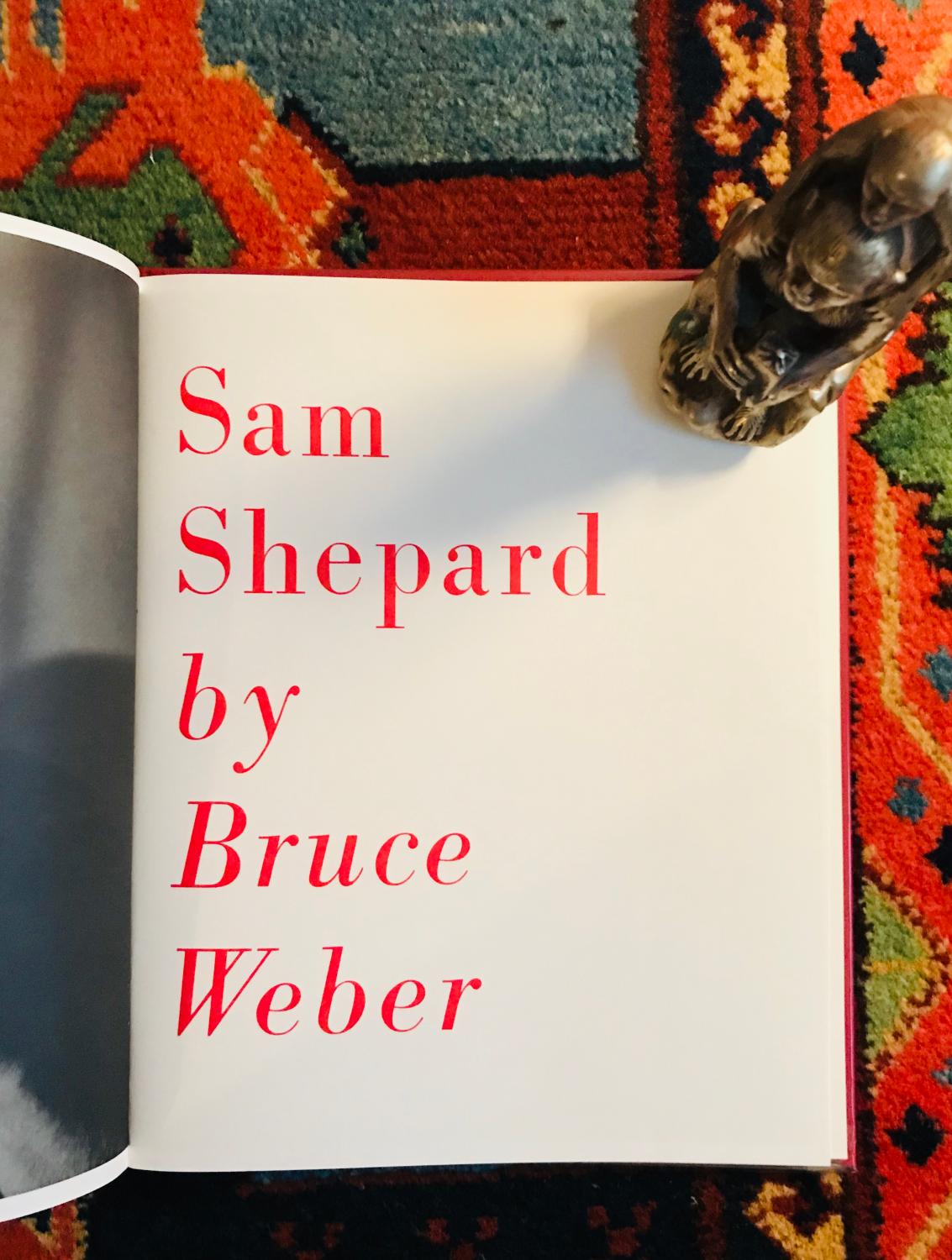 Sam Shepard. by Bruce (Photographer) & Shepard, Sam (Subject) Weber: As ...