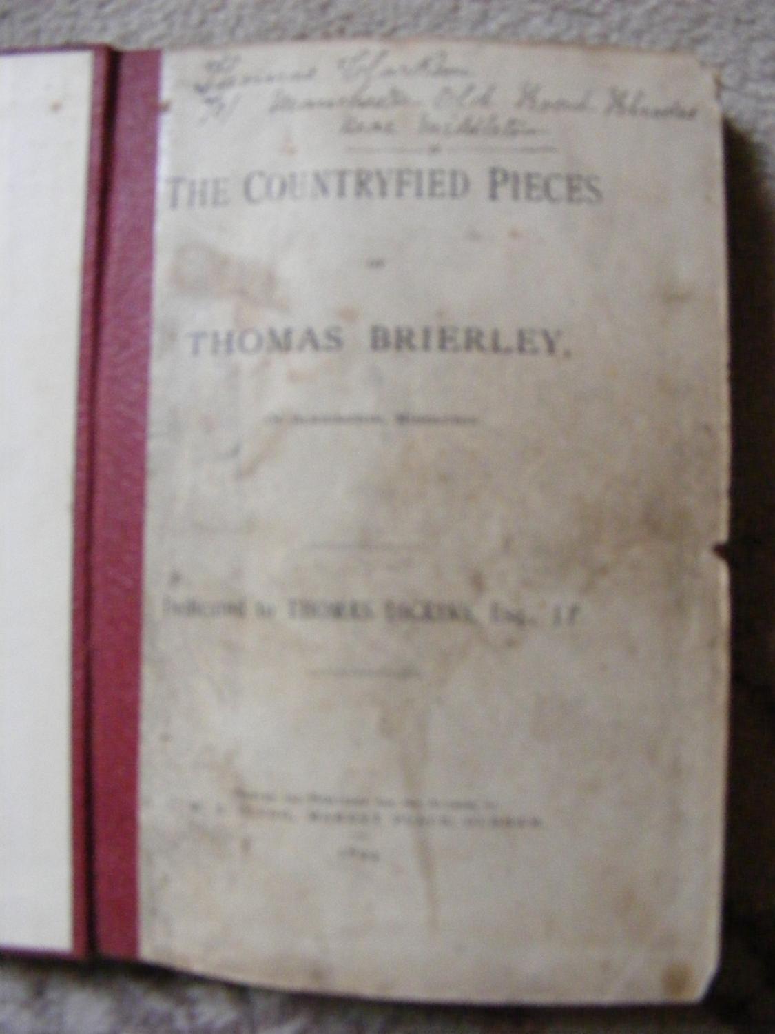 The Countryfied Pieces by Thomas Brierley of Alkrington, Middleton ...