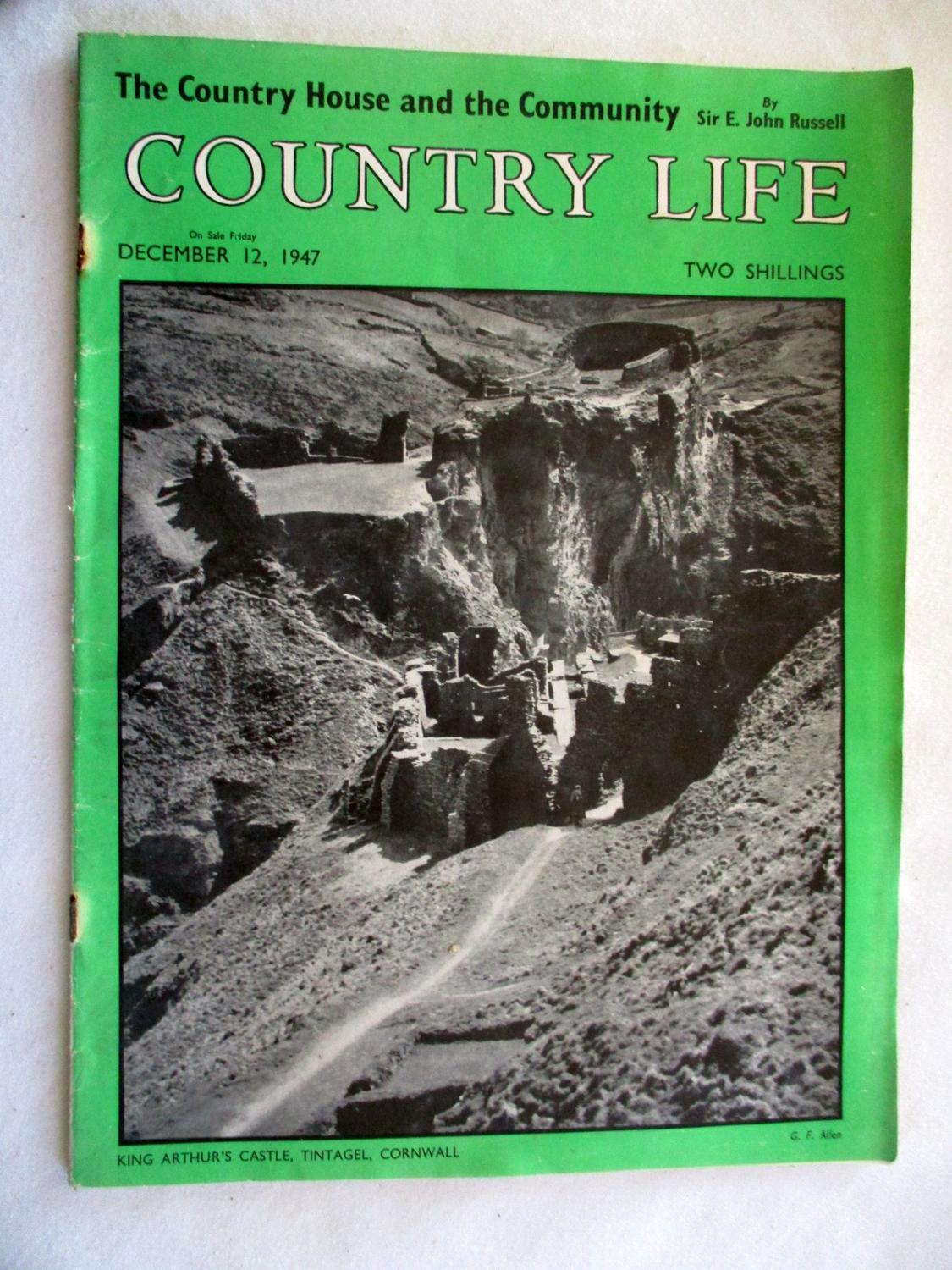 Country Life Magazine. 1947, December 12, Mrs Geoffrey Kennedy (nee ...