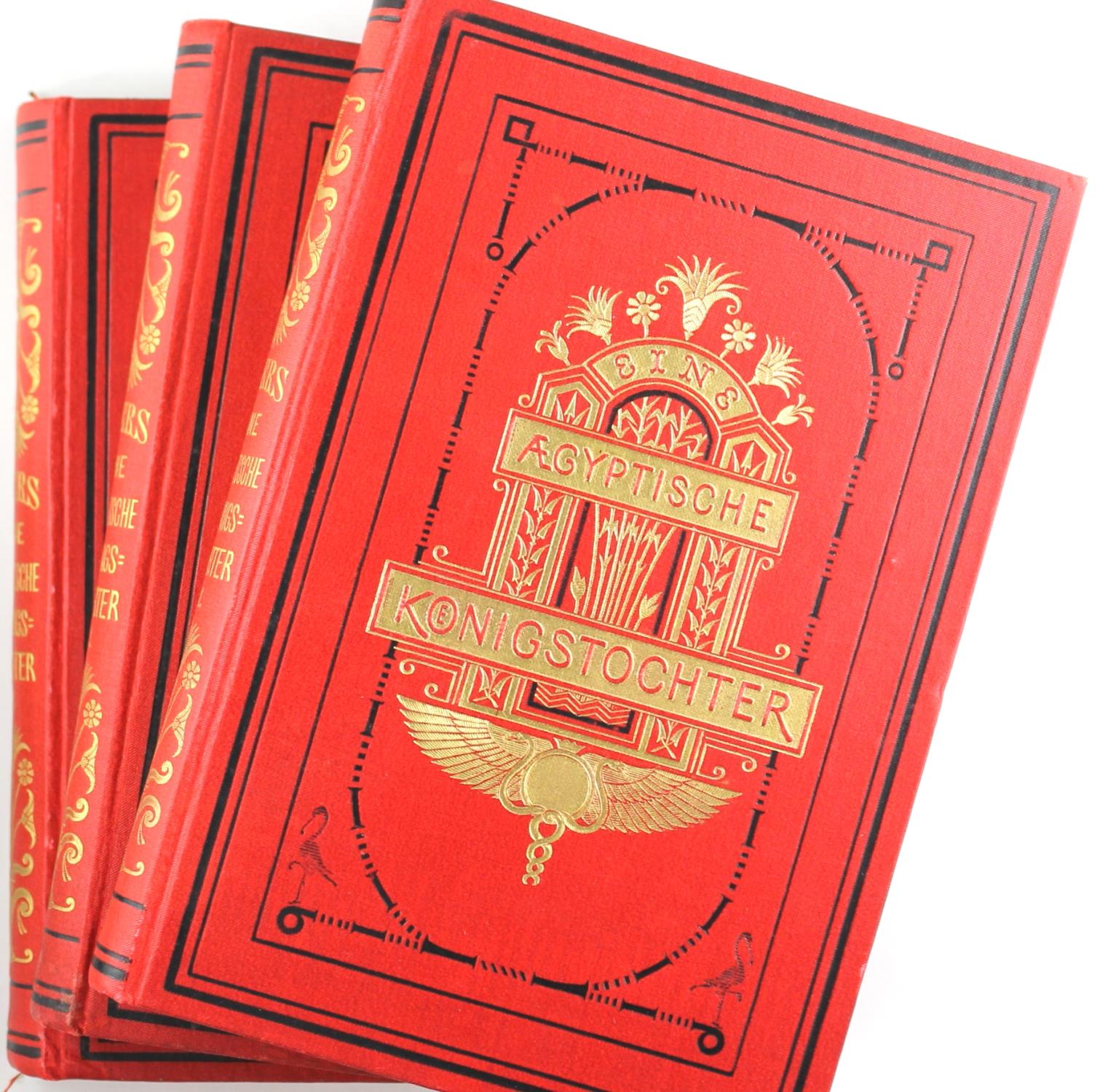 Eine Aegyptische Konigstochter: Historischer Roman (3 Volume Set) par ...