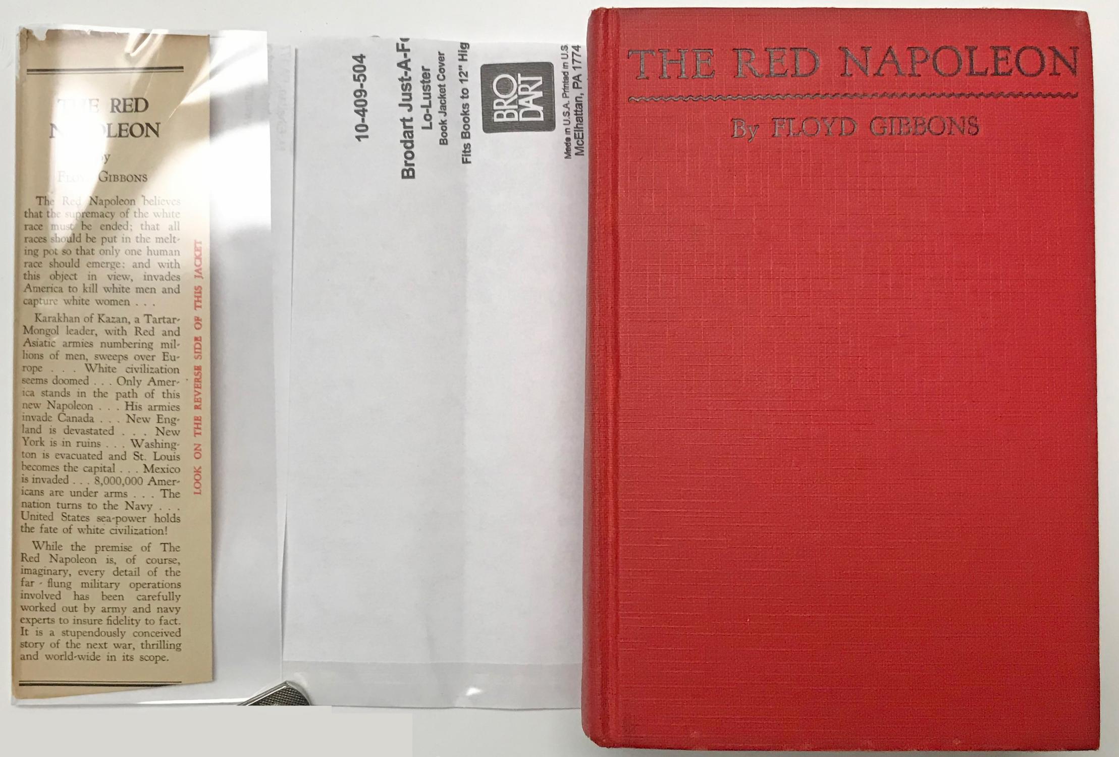 The Red Napoleon by Gibbons, Floyd: Very Good Hardcover (1929) 1st ...