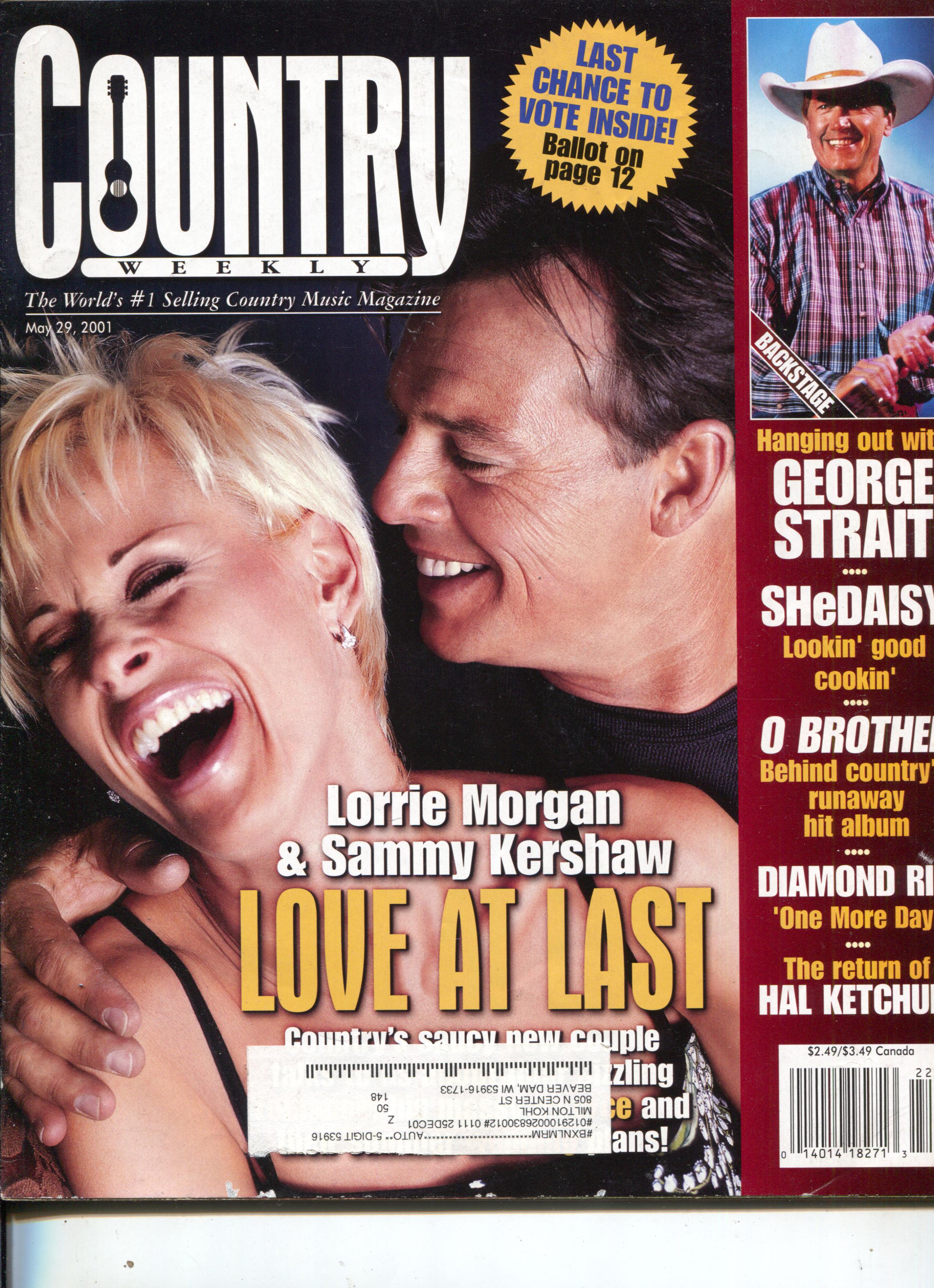 Country Weekly-Lori Morgan-Sammy Kershaw-Alan Jackson-Hank Williams-May ...