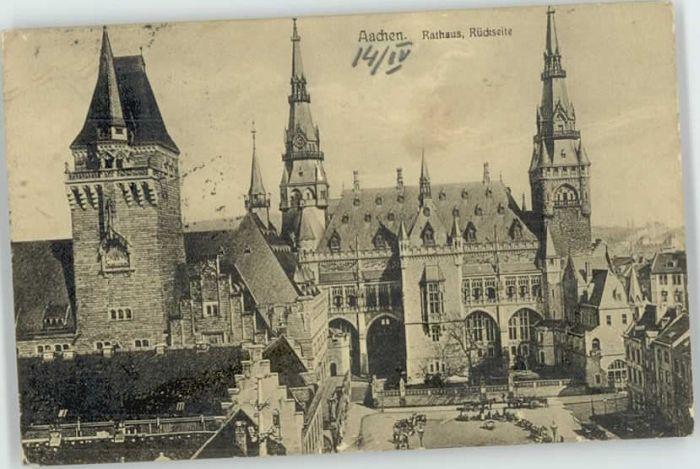 Aachen Rathaus x 1910: Manuskript / Papierantiquität | Versandhandel Boeger