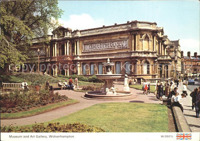 Postkarte Carte Postale Wolverhampton Museum Art Gallery: Manuskript ...