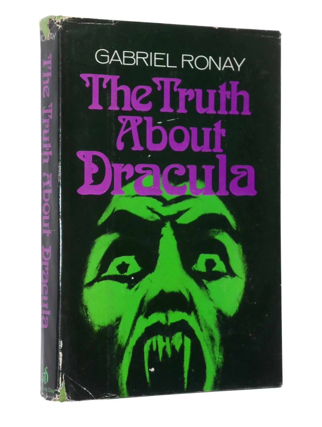 The Truth about Dracula by Gabriel Ronay: Very Good Hardcover (1972 ...