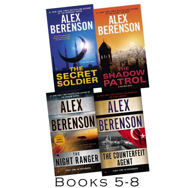 JOHN WELLS Thriller Series by Alex Berenson Collection Set of ... JOHN WELLS Thriller Series by Alex Berenson Collection Set of ...