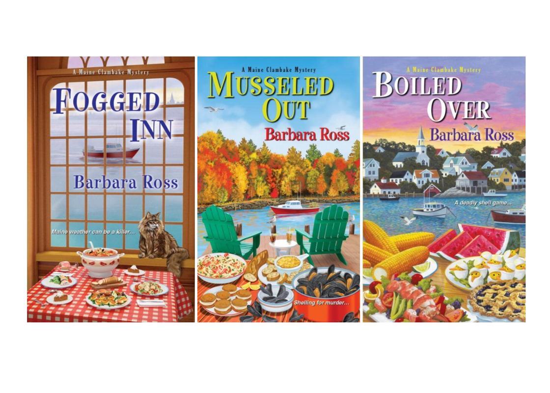 Maine Clambake Mystery Series By Barbara Ross Collection Set Of