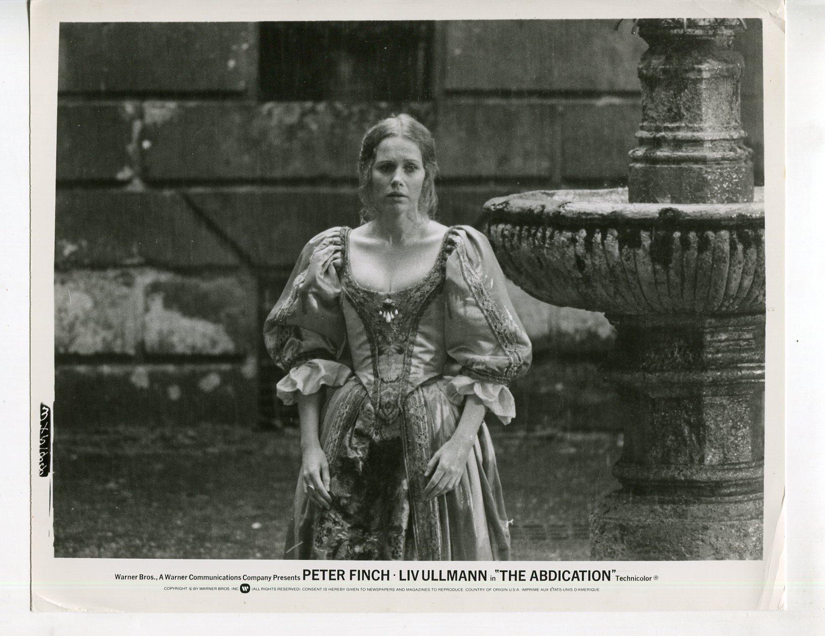 Abdication-Liv Ulmann-8x10-B&W-Still: Photograph | DTA Collectibles