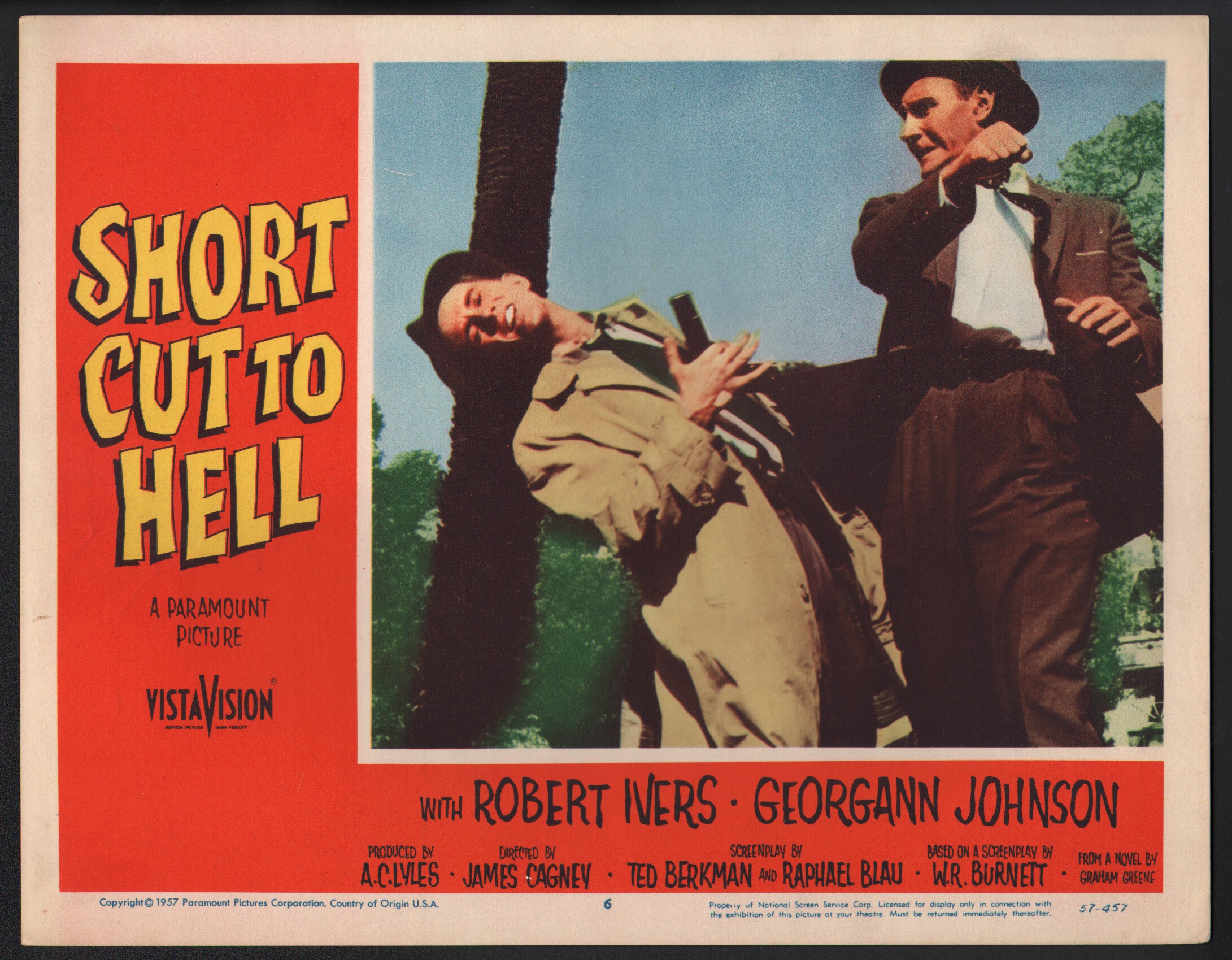 Short Cut to Hell 11'x14' Lobby Card Robert Ivers FN: (1957) Photograph ...