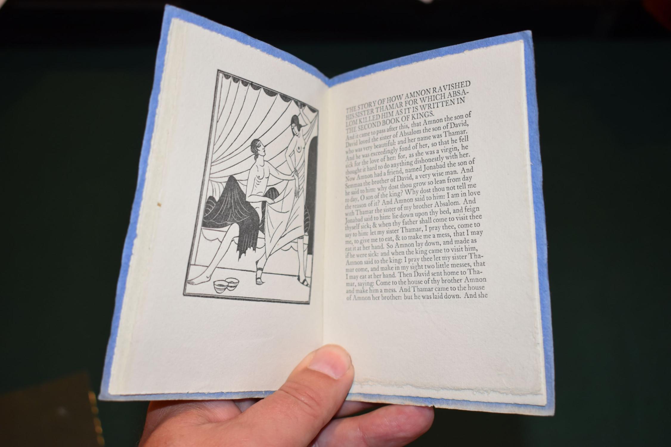 The Story of how Amnon ravished his sister Thamar for which Absalom ...