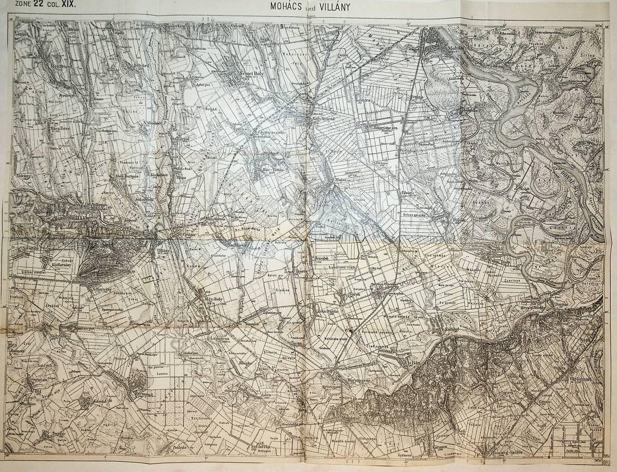 Mohacs und Villany -Land: UNGARN (= Specialkarte der Österreichisch ...