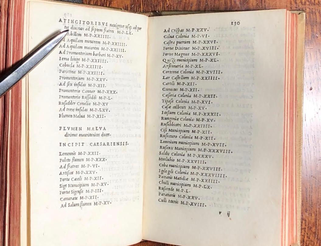 Pomponius Mela. Julius Solinus. Itinerarium Antonini Aug. Vibius ...