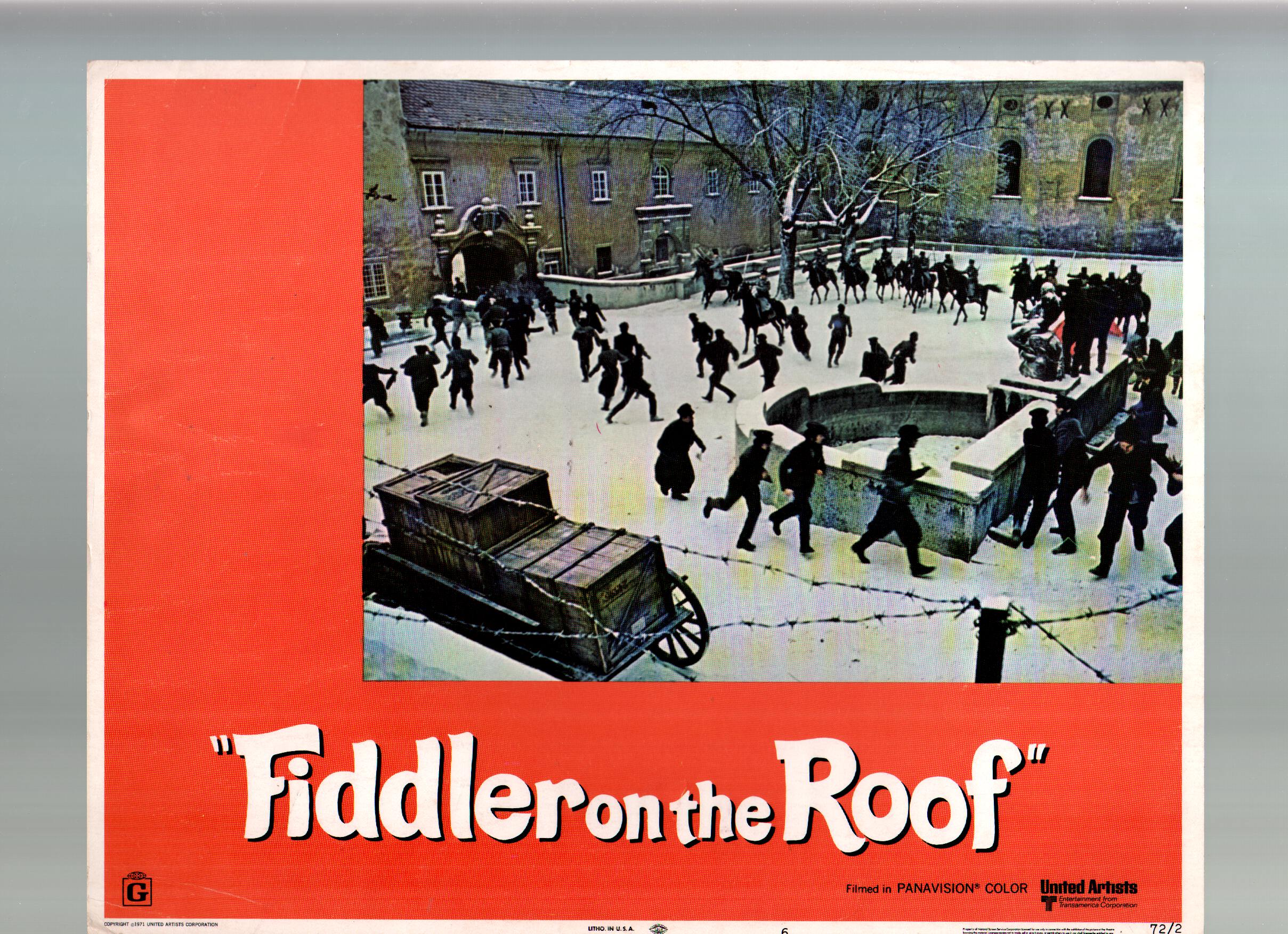 Fiddler On The Roof-Topol-Norma Crane-Leonard Frey-11x14-Color-Lobby ...