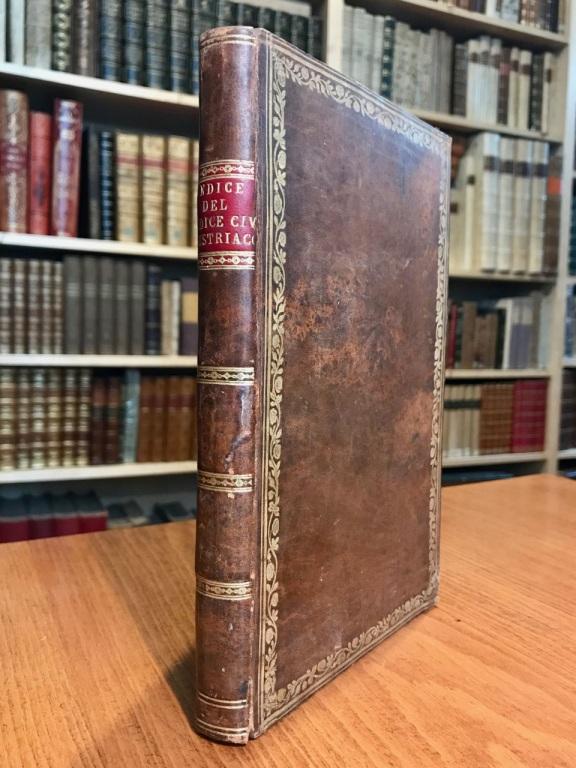 Indice del codice civile generale austriaco secondo l'ordine de ...