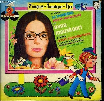 2 disques 45t // Le tournesol - Petit garçon / LE petit chaperon rouge ...