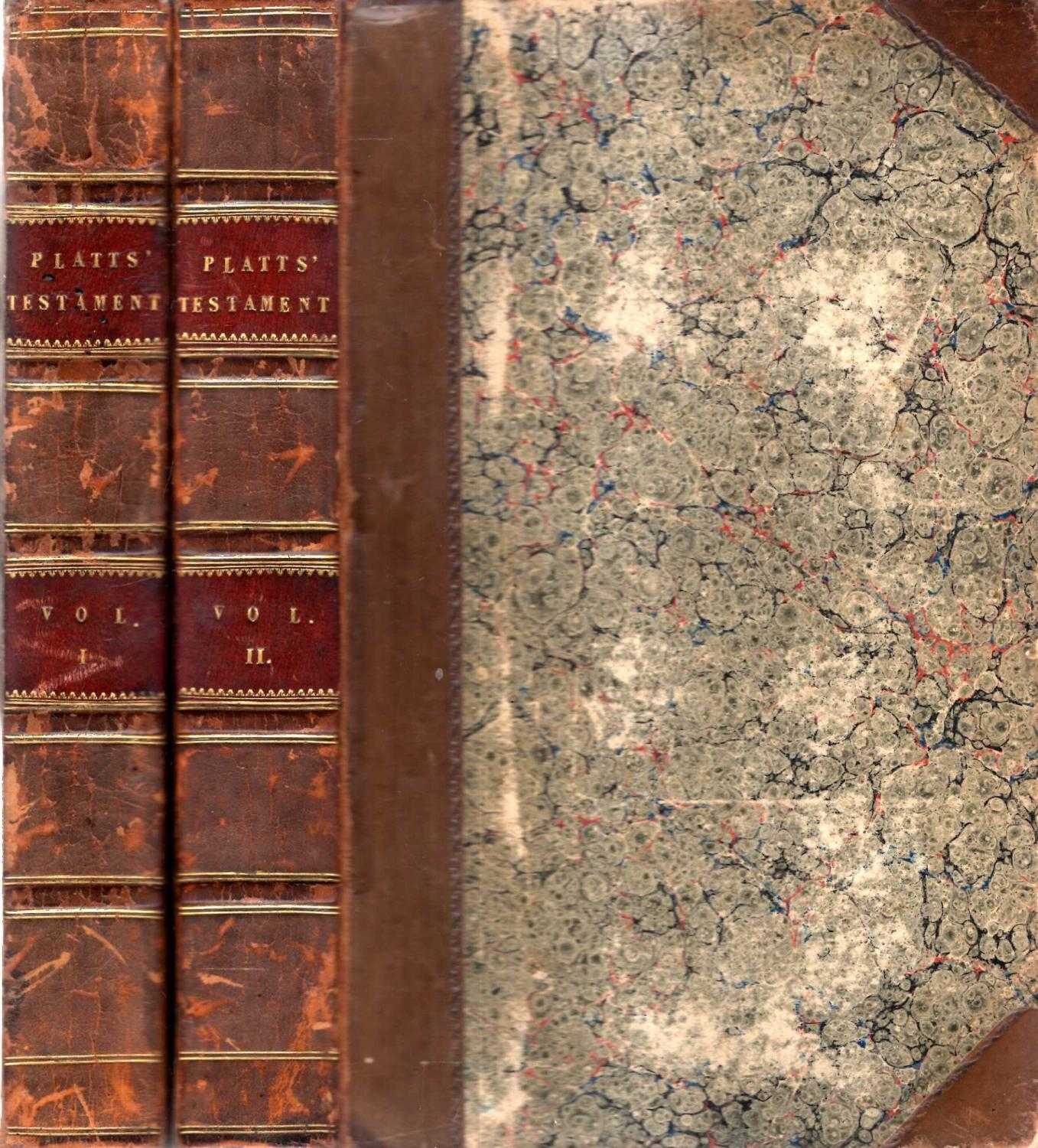 A New Self Interpreting Testament Containing Many Thousands Of Various