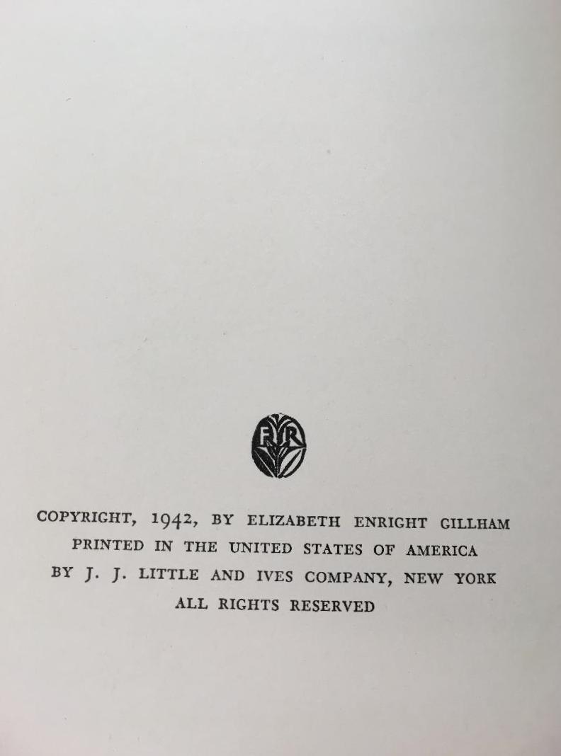 The Four-Story Mistake by Enright, Elizabeth: Good Hardcover (1942 ...