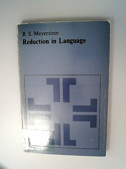 Reduction in Language JANUA LINGUARUM. Reduction in language ...