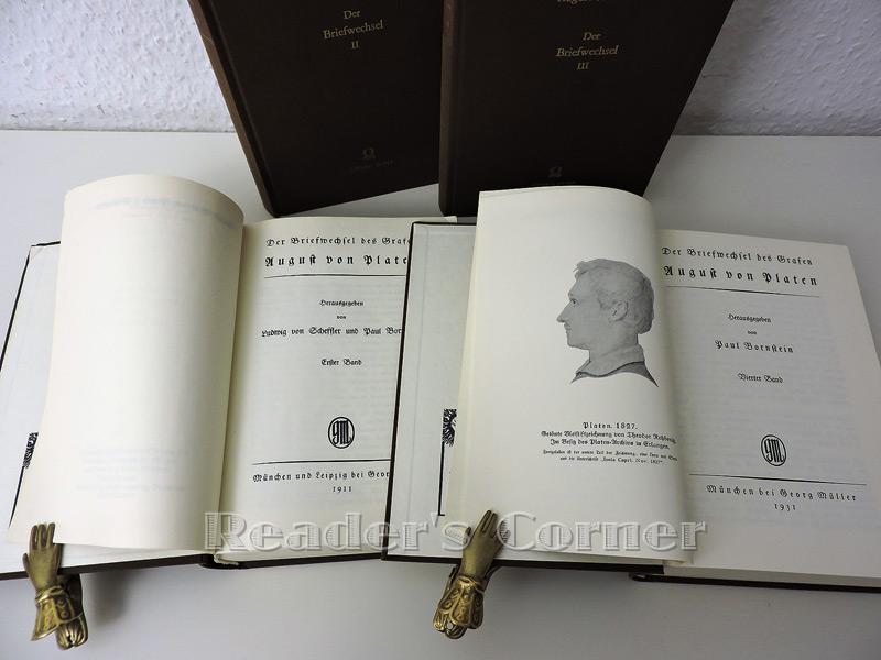 Der Briefwechsel. Herausgegeben von Ludwig von Scheffler und Paul ... Der Briefwechsel. Herausgegeben von Ludwig von Scheffler und Paul ...
