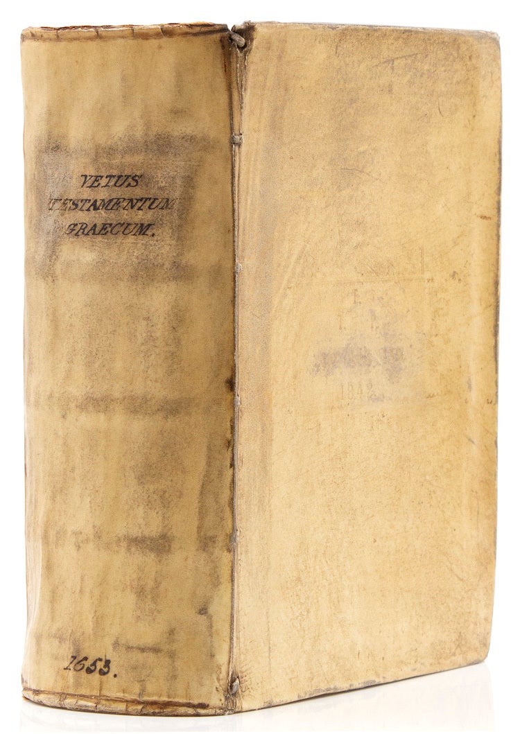 Vetus Testamentum Graecum ex Versione Septuaginta Interpretum, juxta ...