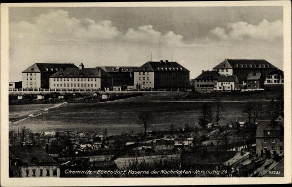 ansichtskarte chemnitz kaserne - ZVAB