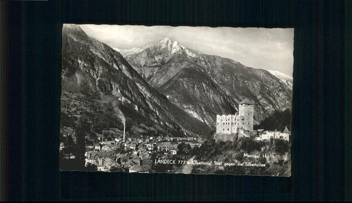 Postkarte Carte Postale Landeck Tirol Silberspitze: Manuskript ...