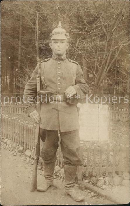 Postkarte Carte Postale Militaria WK1 Soldat Russiasche Nagant ...