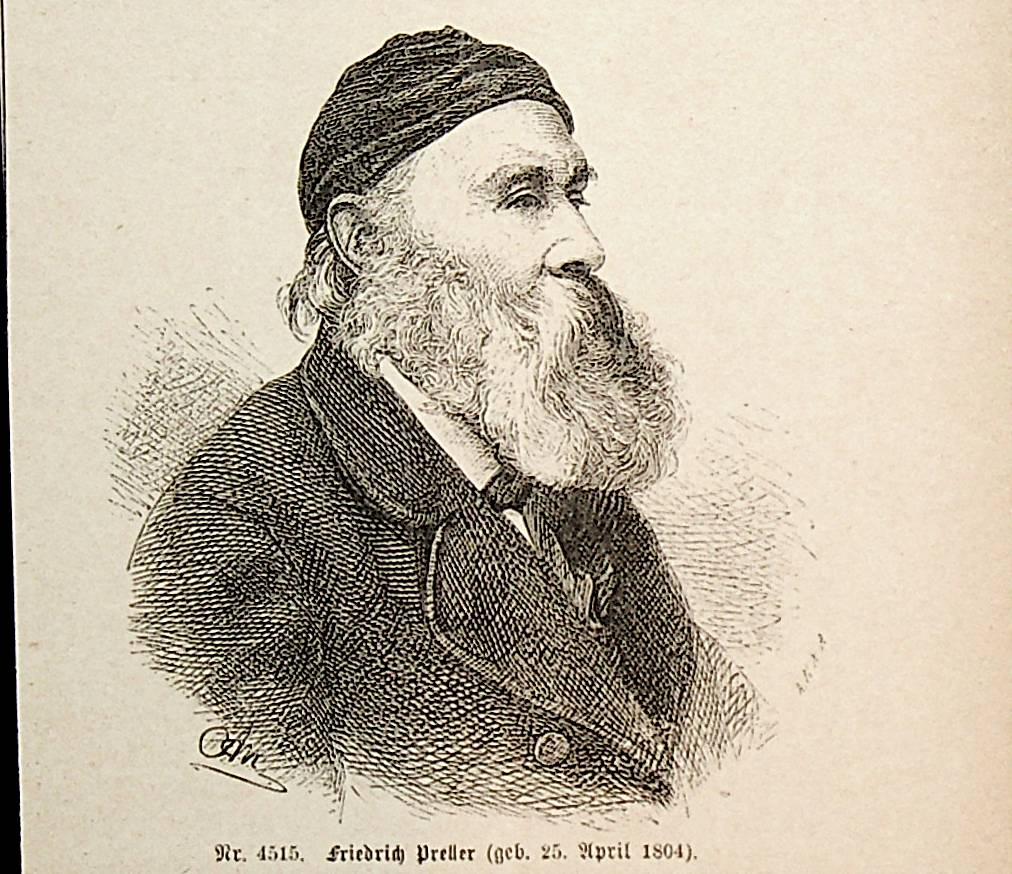 PRELLER, Friedrich Preller der Ältere (1804-1878), deutscher Maler und ...