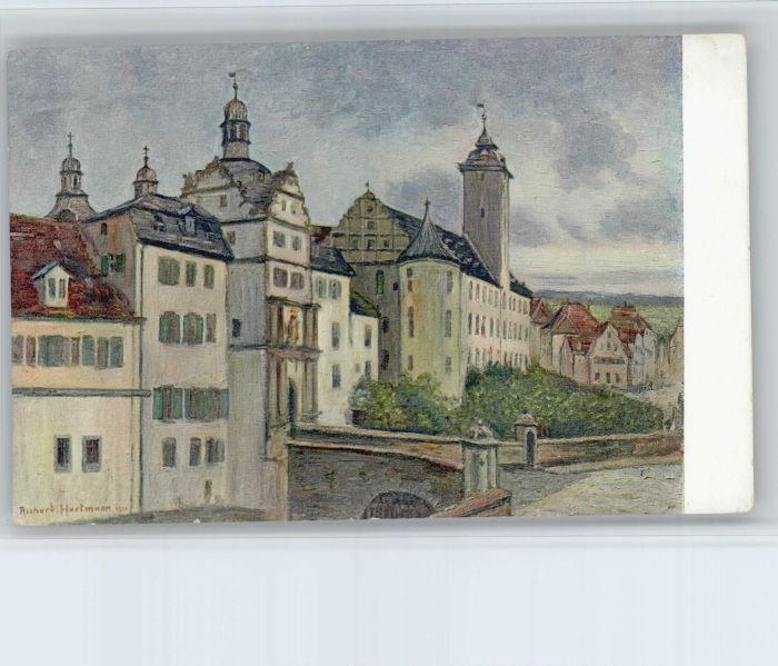 Postkarte Carte Postale Bad Mergentheim Künstler Richard Hartmann ...