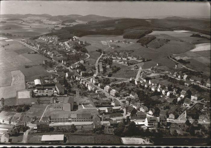 Postkarte Carte Postale Sundern Sauerland Fliegeraufnahme *: Manuscrito ...