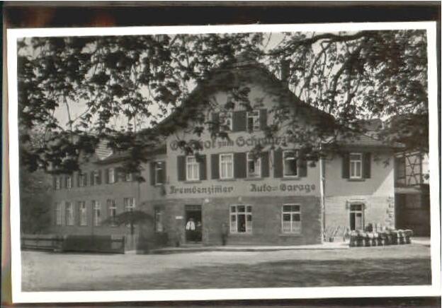 Postkarte Carte Postale 40183895 Wildberg Schwarzwald Wildberg Gasthof
