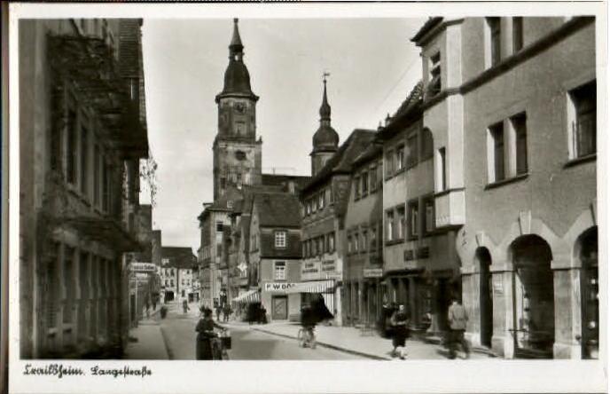 Postkarte Carte Postale 40287850 Crailsheim Crailsheim Langestrasse ...