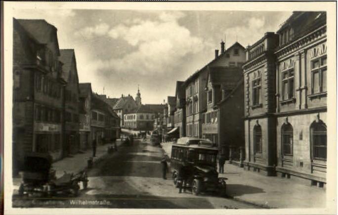 Postkarte Carte Postale 40287897 Crailsheim Crailsheim Wilhelmstrasse ...