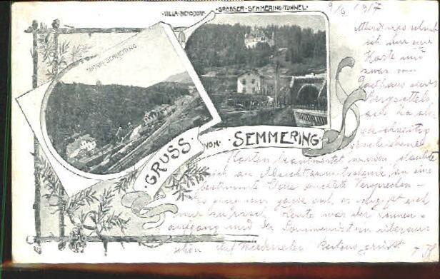 Postkarte Carte Postale 40593960 Semmering Niederoesterreich Semmering ...