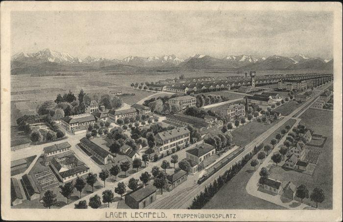 Postkarte Carte Postale 30782297 Graben Lechfeld Lechfeld ...