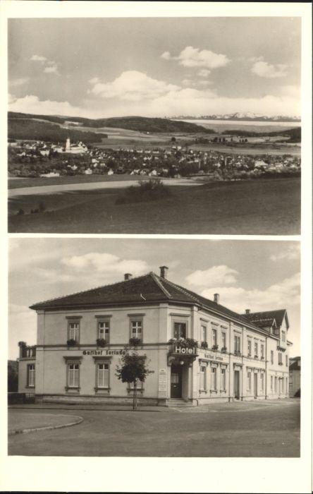 Postkarte Carte Postale 40805562 Stockach Stockach Baden Hotel Fortuna ...