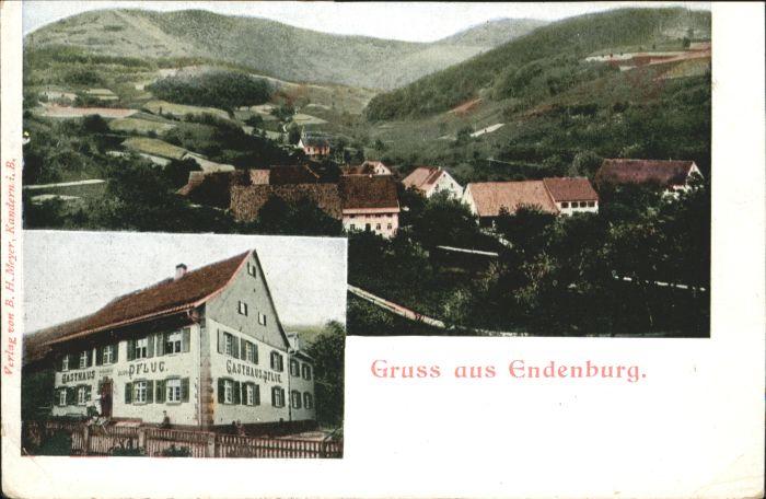 Postkarte Carte Postale 40894163 Endenburg Endenburg Gasthaus Pflug ...